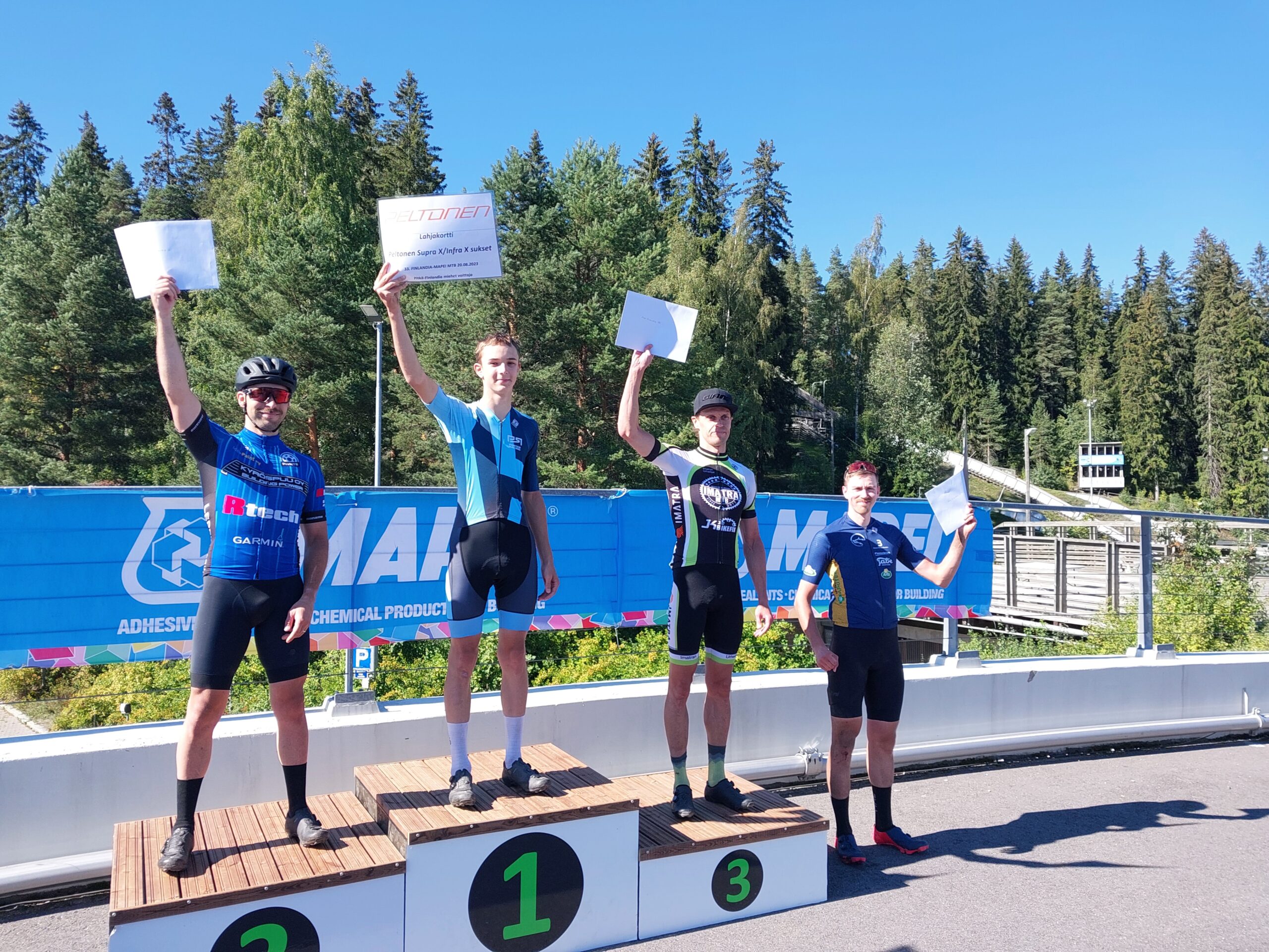Orav võidutses Soomes maastikurattamaratonil, pjedestaalile jõudsid ka ...